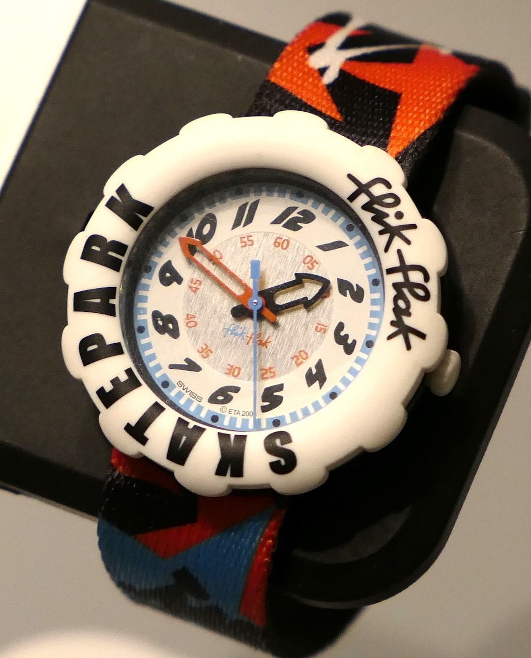 Vintage Flick-flack Watch by Swatch - Skatepark, 1990's Quartz Watch ...