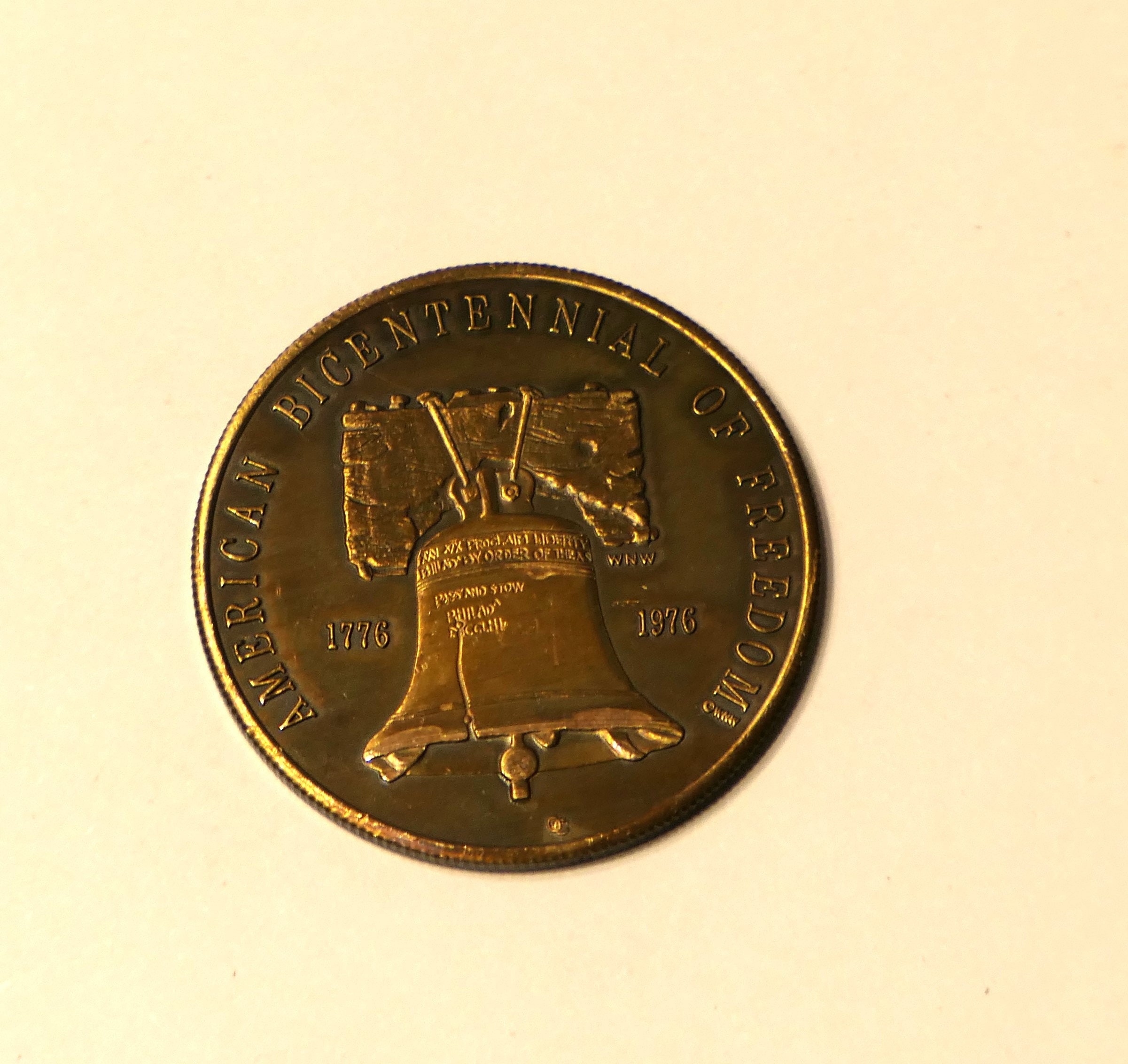 American Bicentennial of Freedom MEDAL COIN Ruidoso State Bank 23rd ...