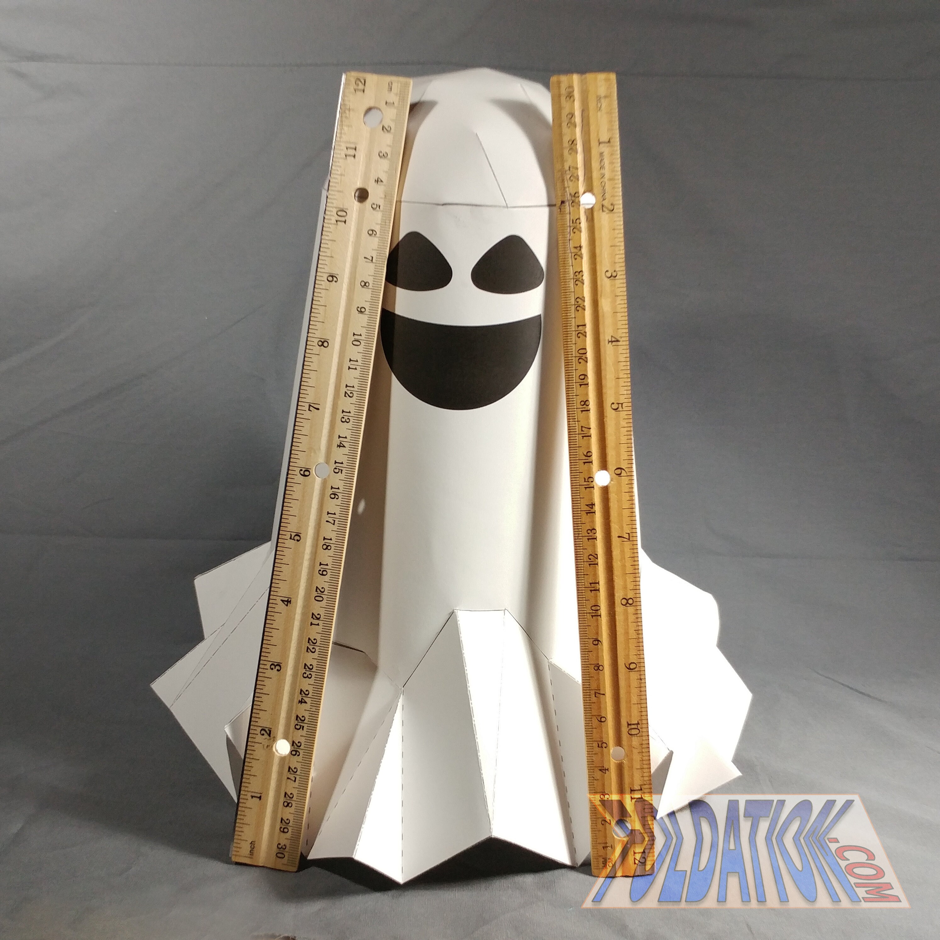 DIY Burial Shroud Apparition Kit Cartoon Ghost Cardmodel - Etsy