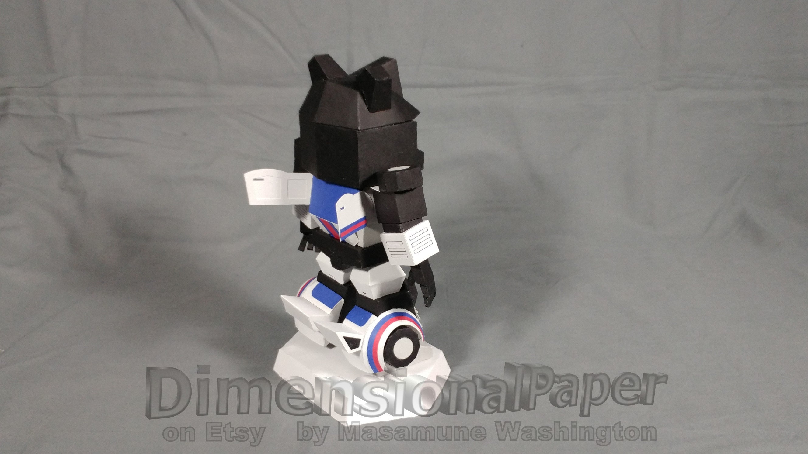 Lil' Jazz Alien Robot SD Jazz Cardstock Model Figure Papercraft ...