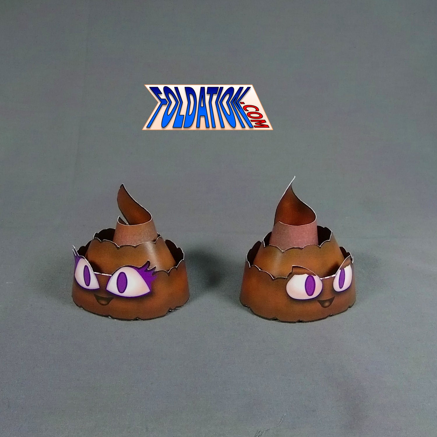 DIY Poop Emoticon Cardmodel Poomoji Papercraft | Etsy