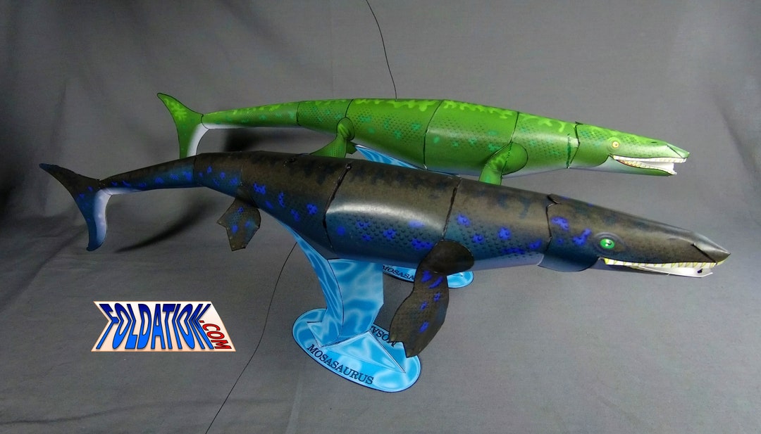 DIY Mosasaur - Phanerozoic Phantasms - Mosasaurus - Cretaceous Sea ...