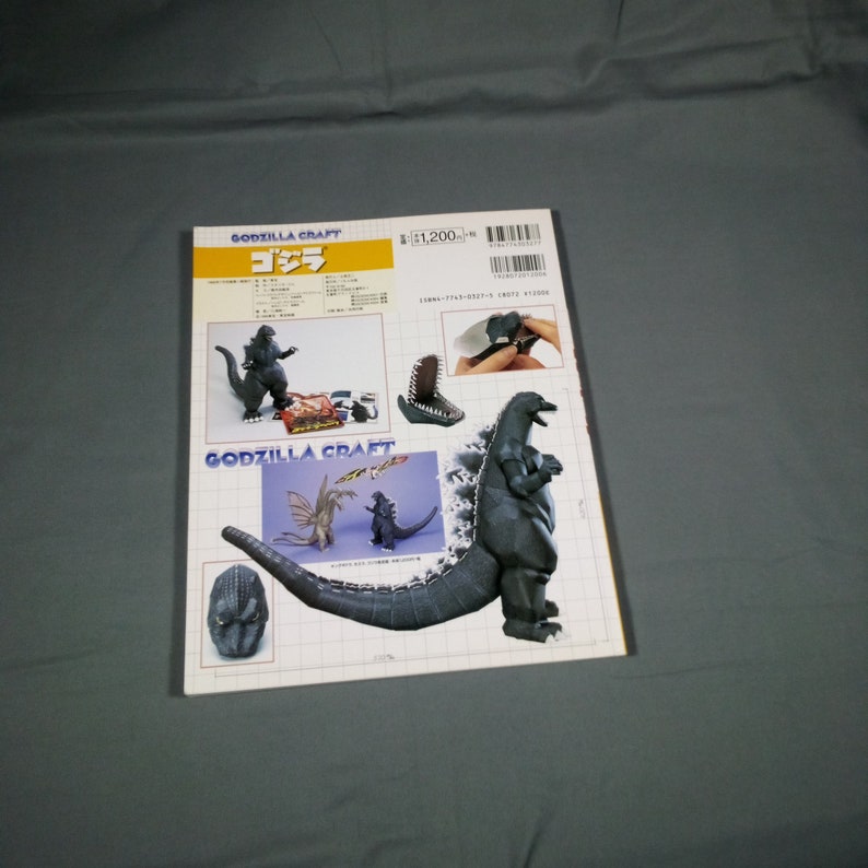 Godzilla Craft Gojira - Etsy
