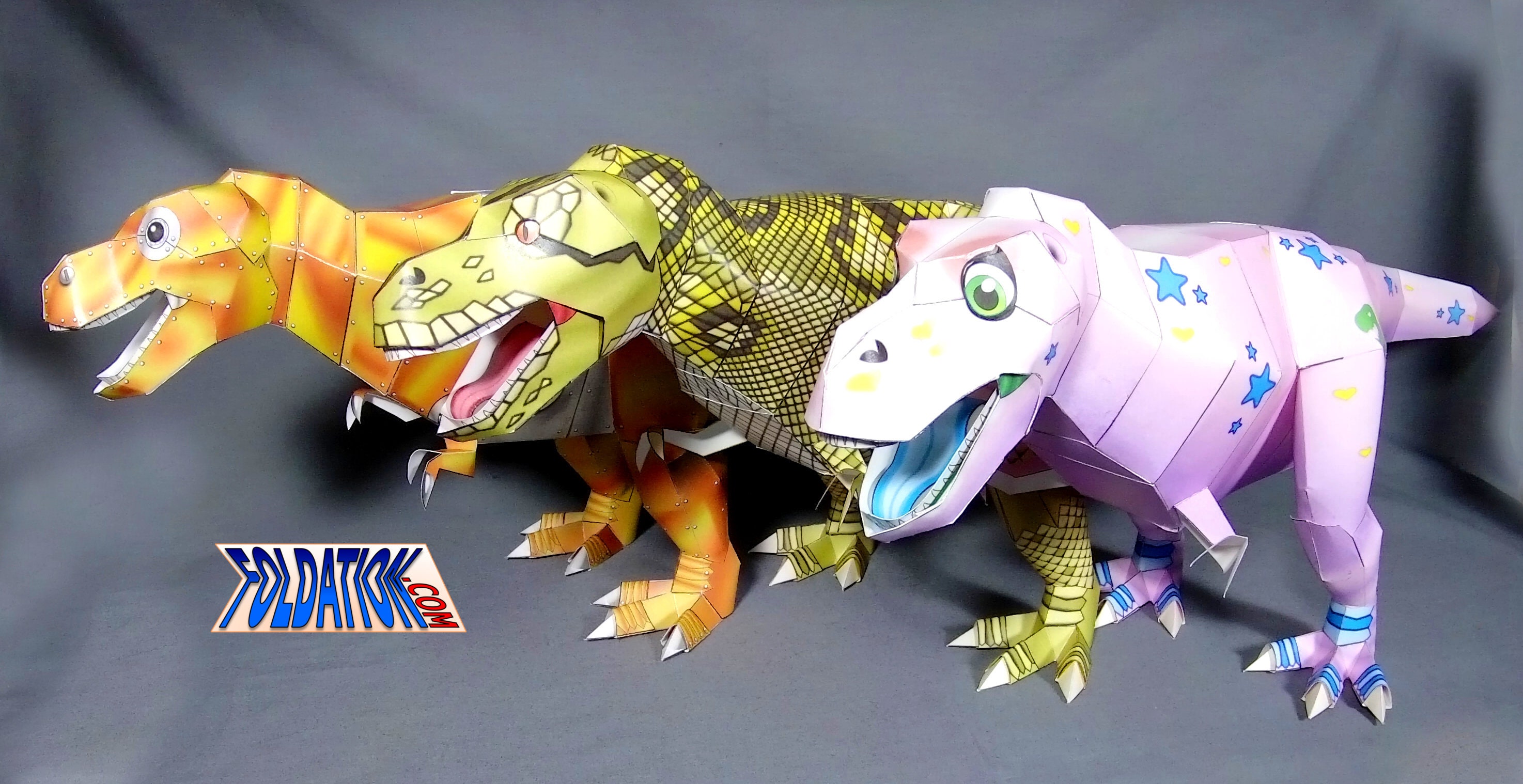 DIY Rexanne Tyrannosaur Papercraft Phanerozoic Phantasms - Etsy