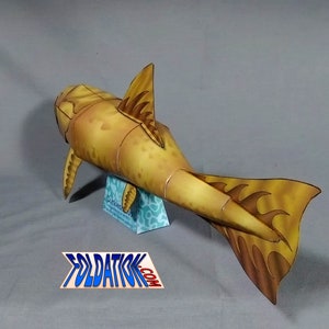 DIY Dunkan - Dunkleosteus Papercraft - Phanerozoic Phantasms - Devonian ...