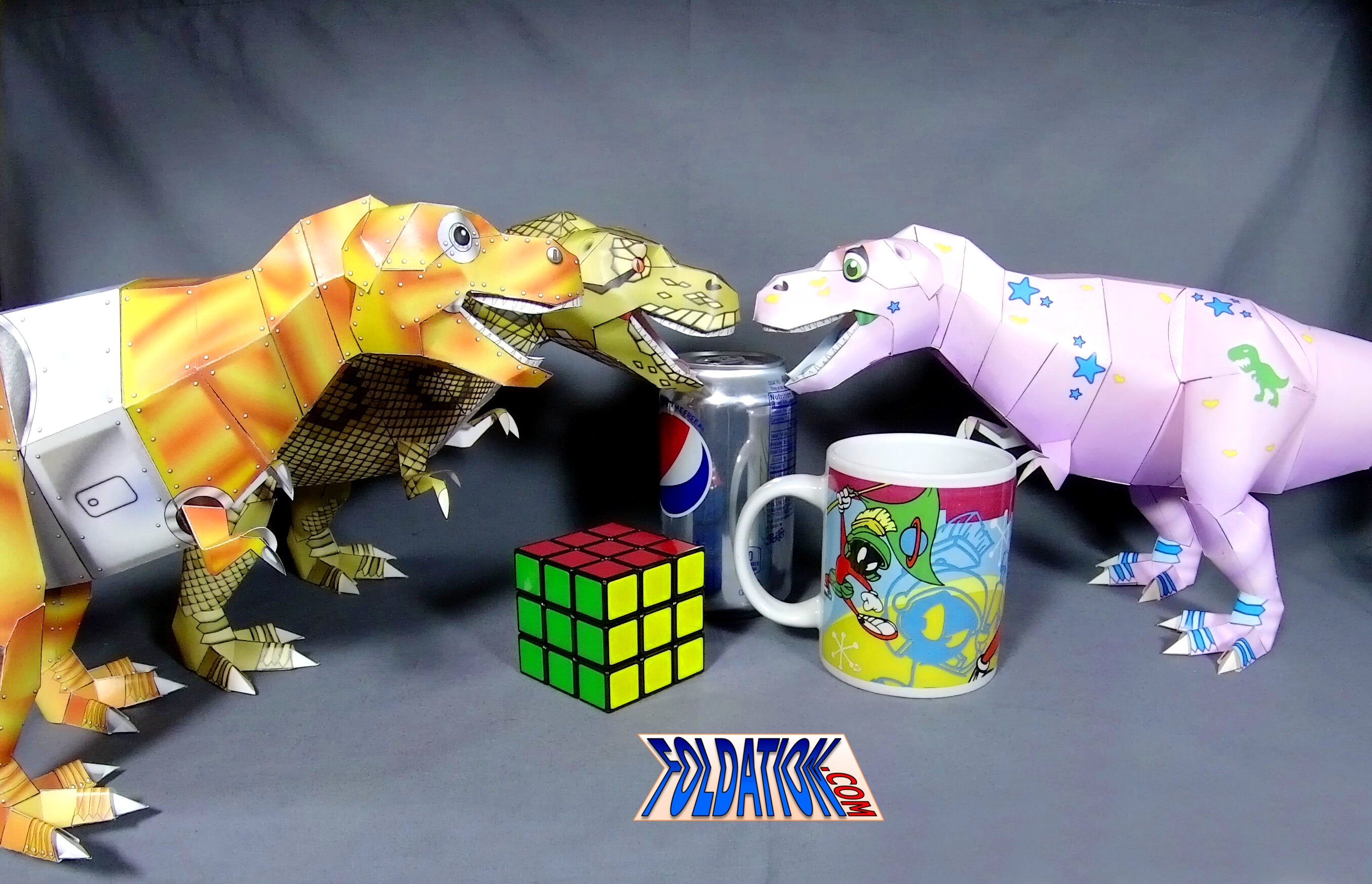 DIY Rexanne Tyrannosaur Papercraft Phanerozoic Phantasms - Etsy