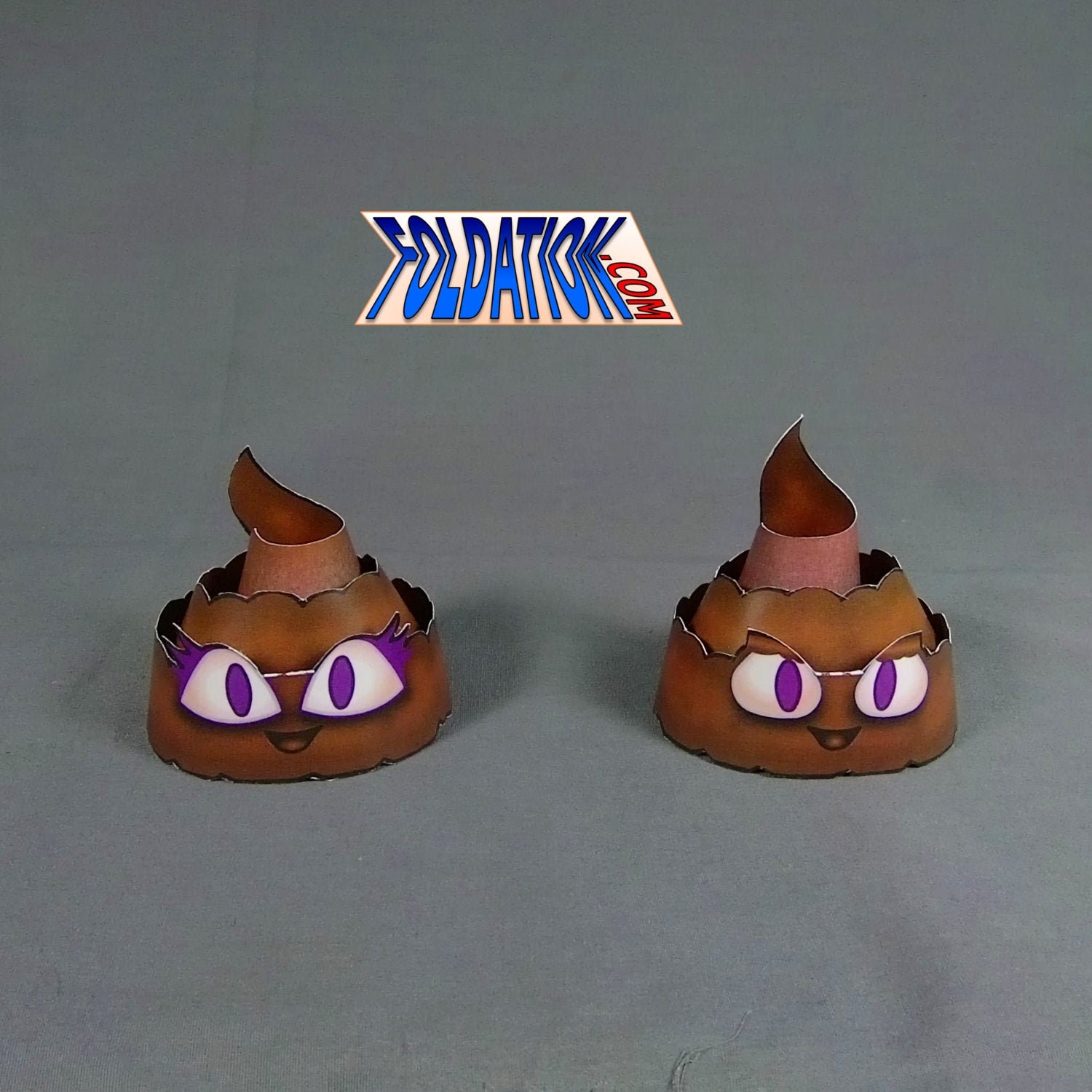 DIY Poop Emoticon Cardmodel Poomoji Papercraft - Etsy