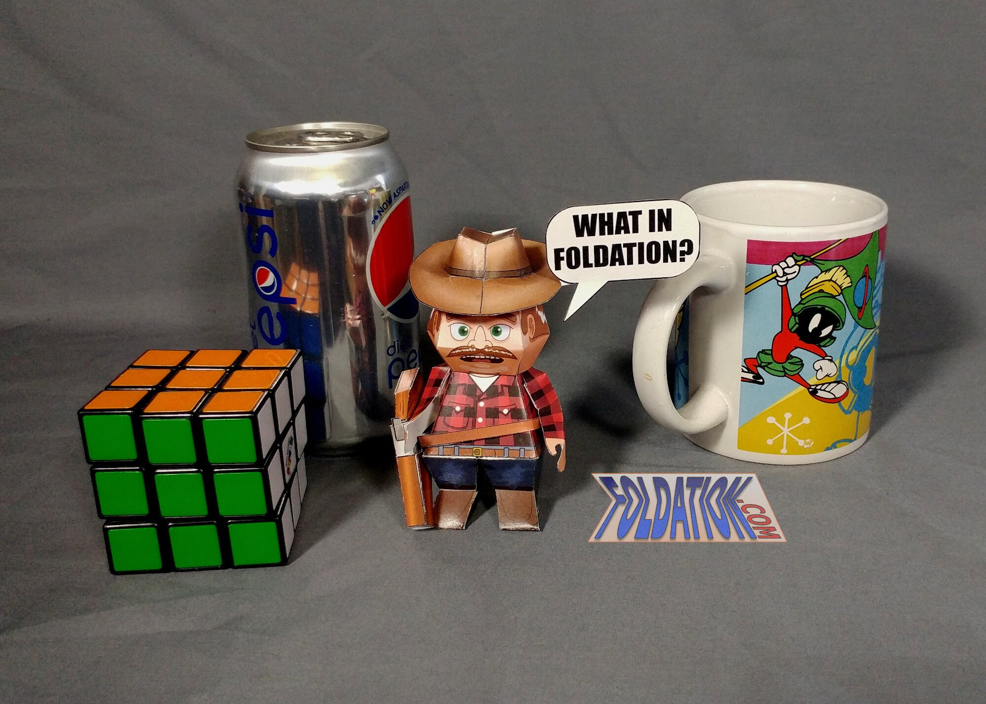 DIY Cowboy - Simple Cowpoke Papercraft - Bent-f Ranch Farmhand - Robert ...