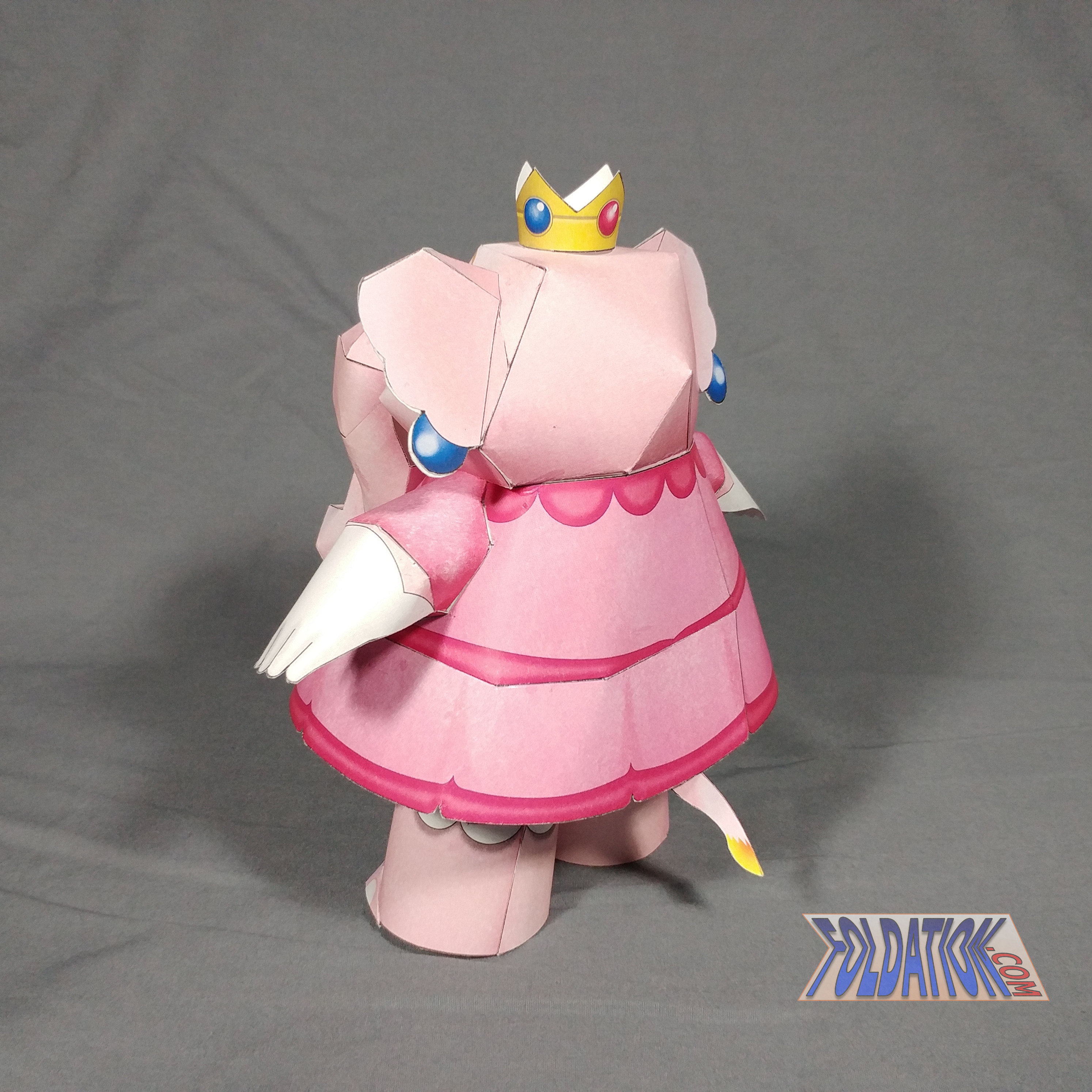 DIY Pink Pachyderm Princess Papercraft Kit - Fuchsia Elephantis ...