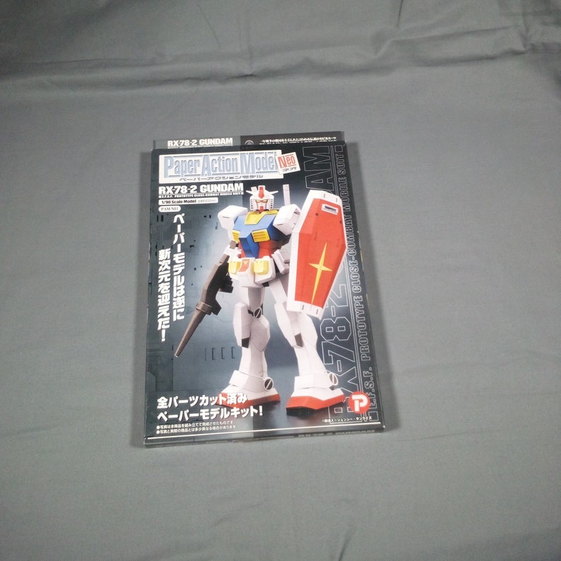 Paper Action Model NEO RX-78-2 GUNDAM - Etsy