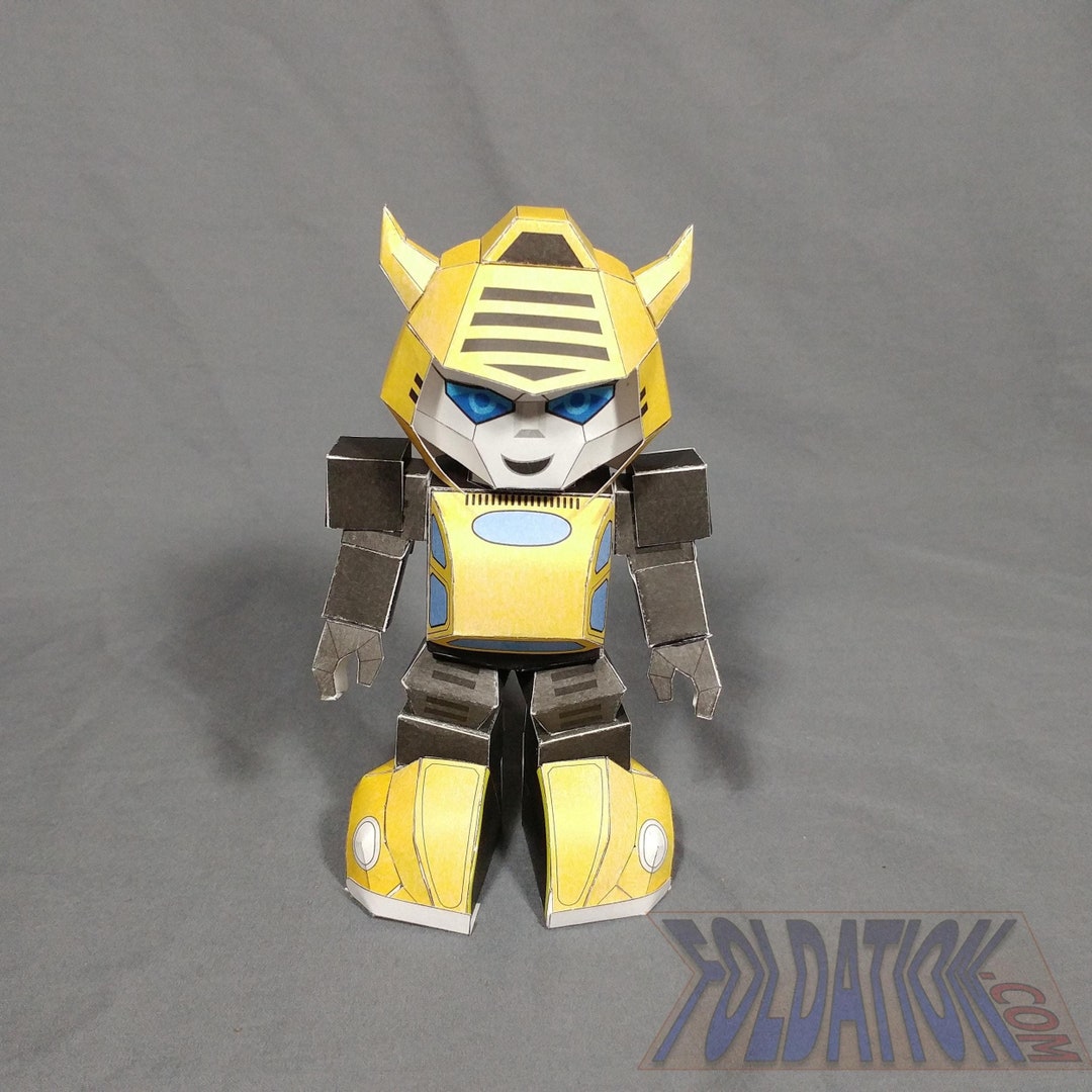 DIY SD Bee Robot Premium Custom Kit Chibi VW Robot Cardmodel Set Super ...