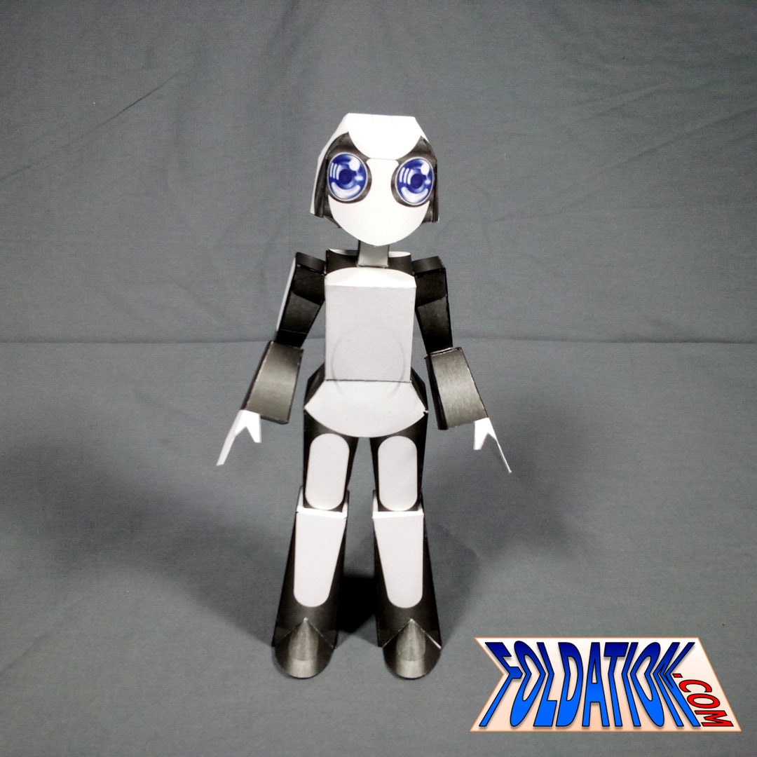 DIY Ephtaip Mini Robot Doll Kit - Shifting Machinations Feminine Bot ...