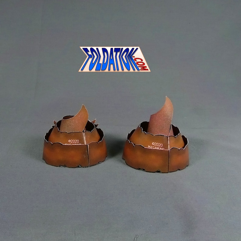 DIY Poop Emoticon Cardmodel Poomoji Papercraft - Etsy