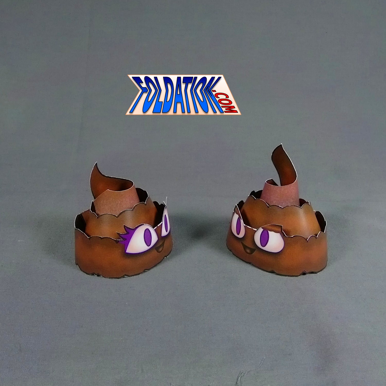 DIY Poop Emoticon Cardmodel Poomoji Papercraft - Etsy