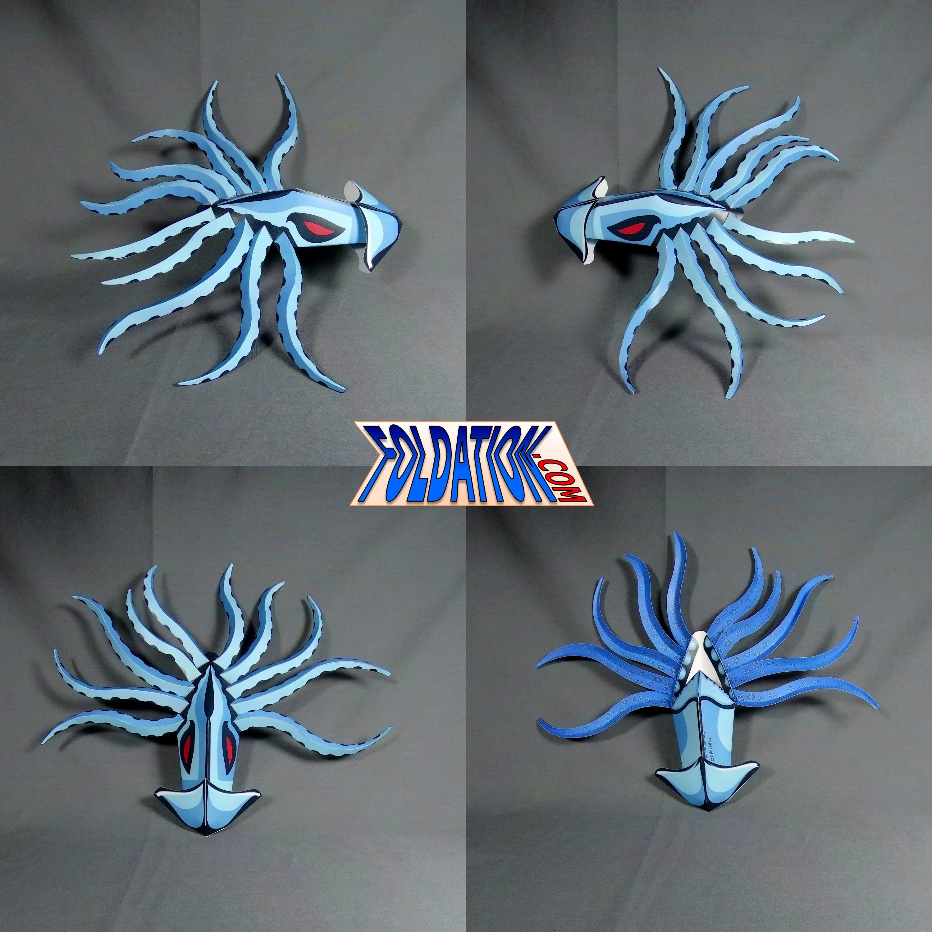 DIY Mythical Beasts - the Giant Sea Monster Kraken - Tribal Version - Etsy