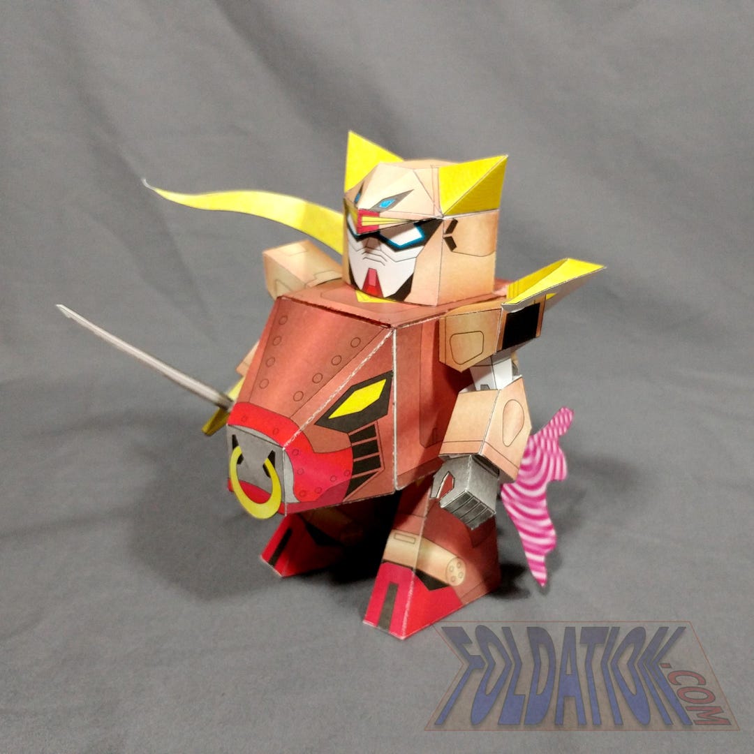 DIY Sdmini Matador Gundam GF13-045NSP - Cattle Themed Mecha Robot ...