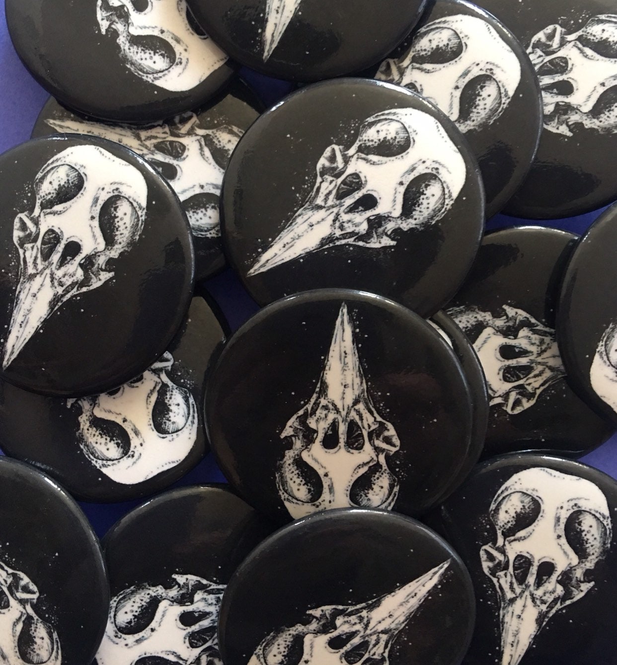 The Pale Crow Pin | Etsy