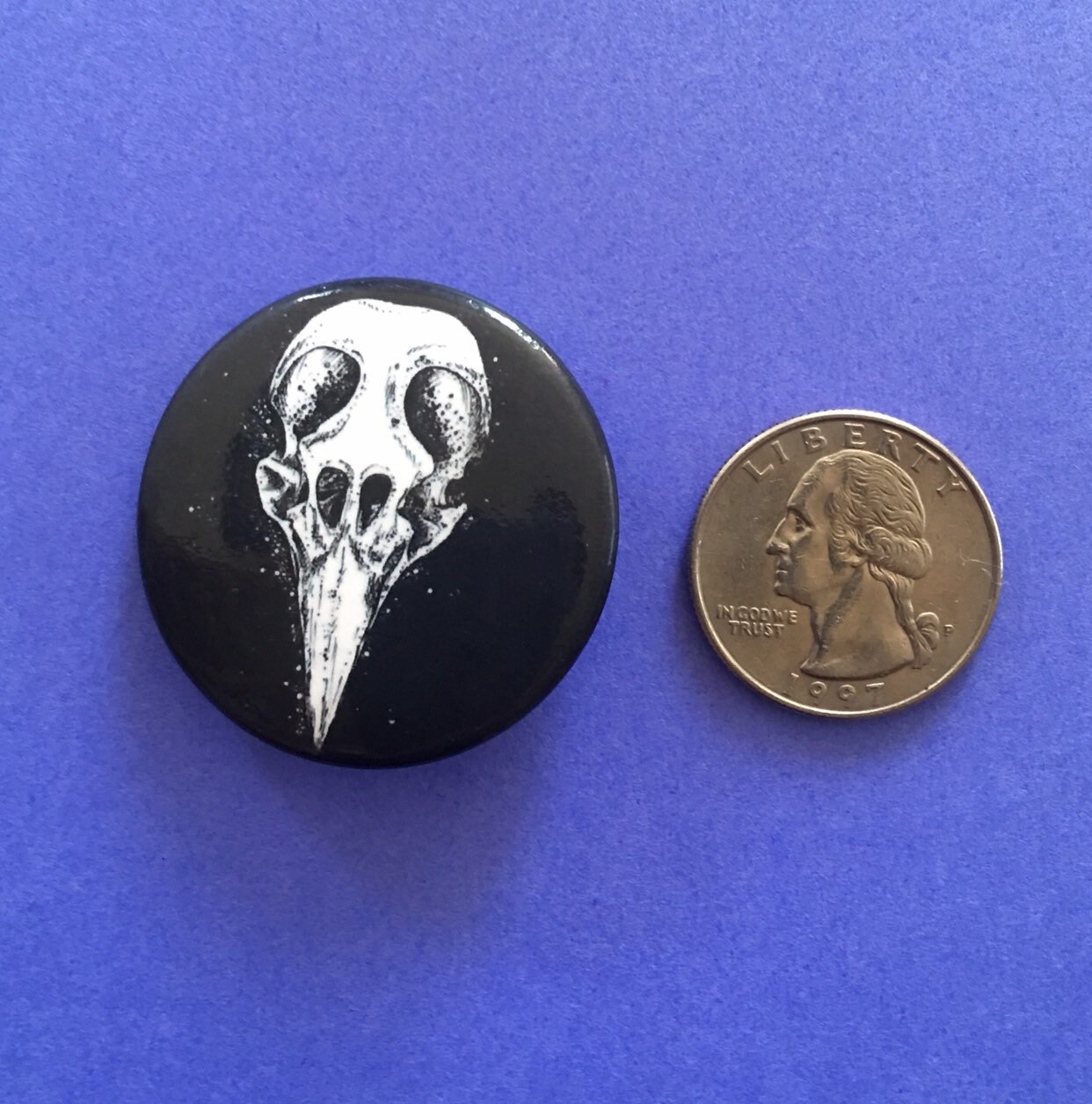 The Pale Crow Pin - Etsy