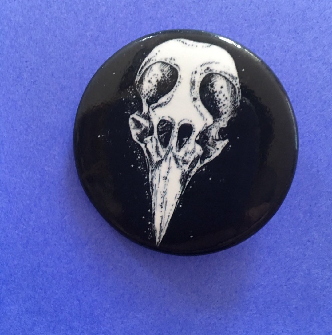 The Pale Crow Pin - Etsy