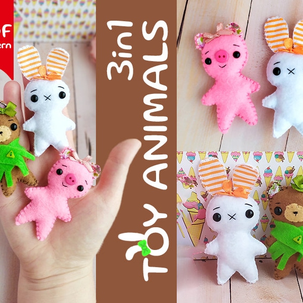 Diy Felt Toys - Etsy