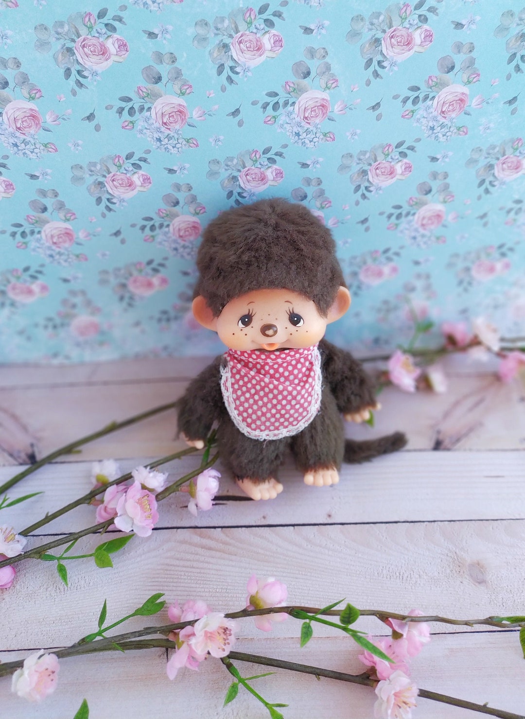 Vintage Cute BEBICHHICHI Monchichi Sekiguchi, Kiki Authentic Original ...