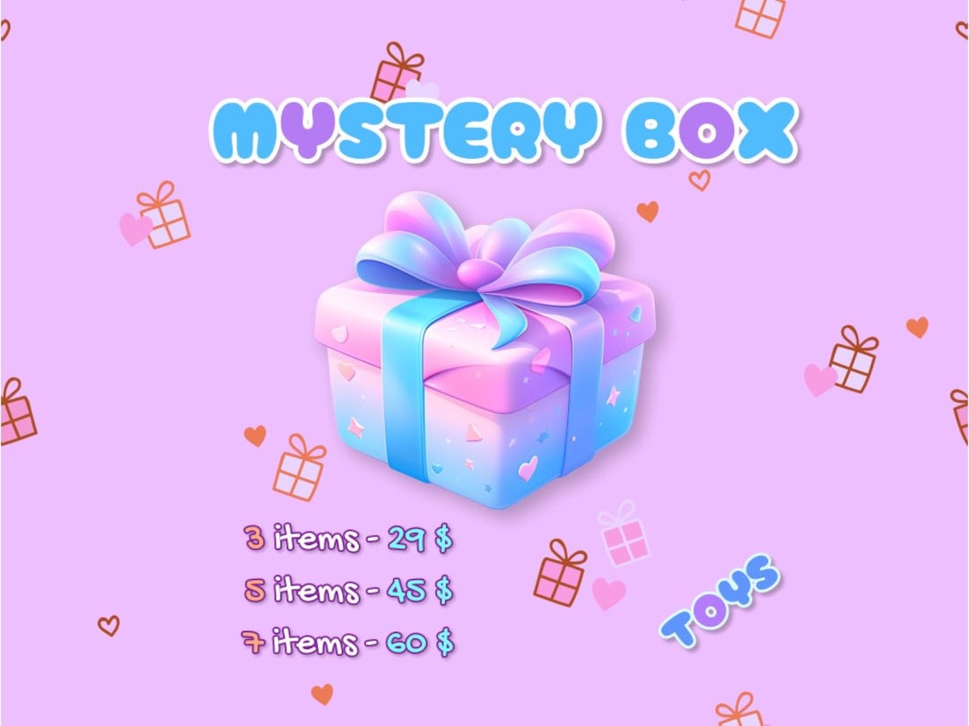 Mystery Toy Bag. Suprise Toy Box. Goody Box. Handmade Gifts. - Etsy