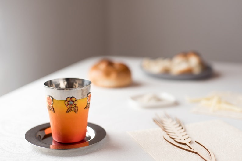 Wine Goblet, Wine Cup, Shabbat Kiddush Cup, Jewish Wedding Gift ...