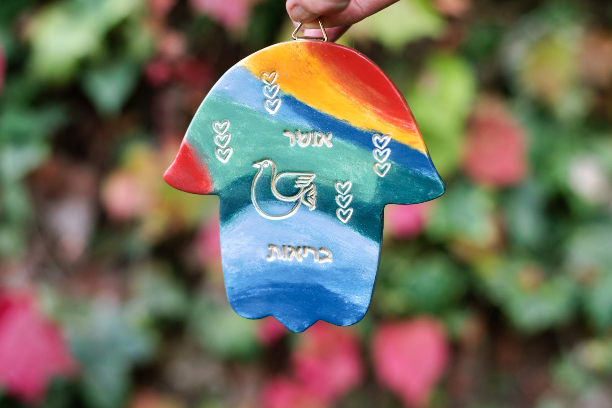 Hamsa Wall Hanging, Hamsa Art, Good Luck Gift, Hamsa Hand, Spiritual ...