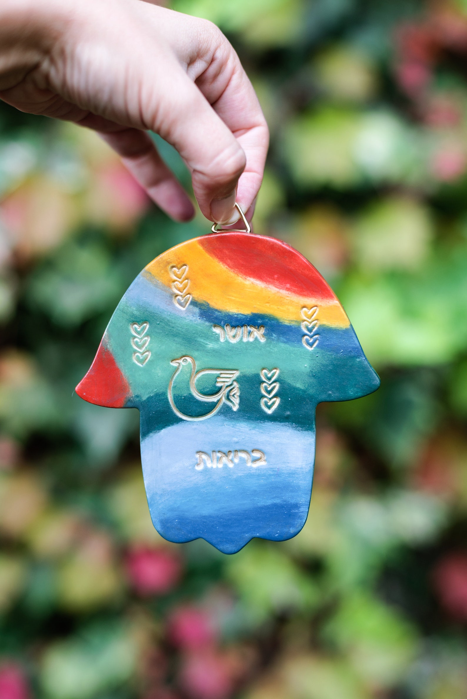 Hamsa Wall Hanging, Hamsa Art, Good Luck Gift, Hamsa Hand, Spiritual ...