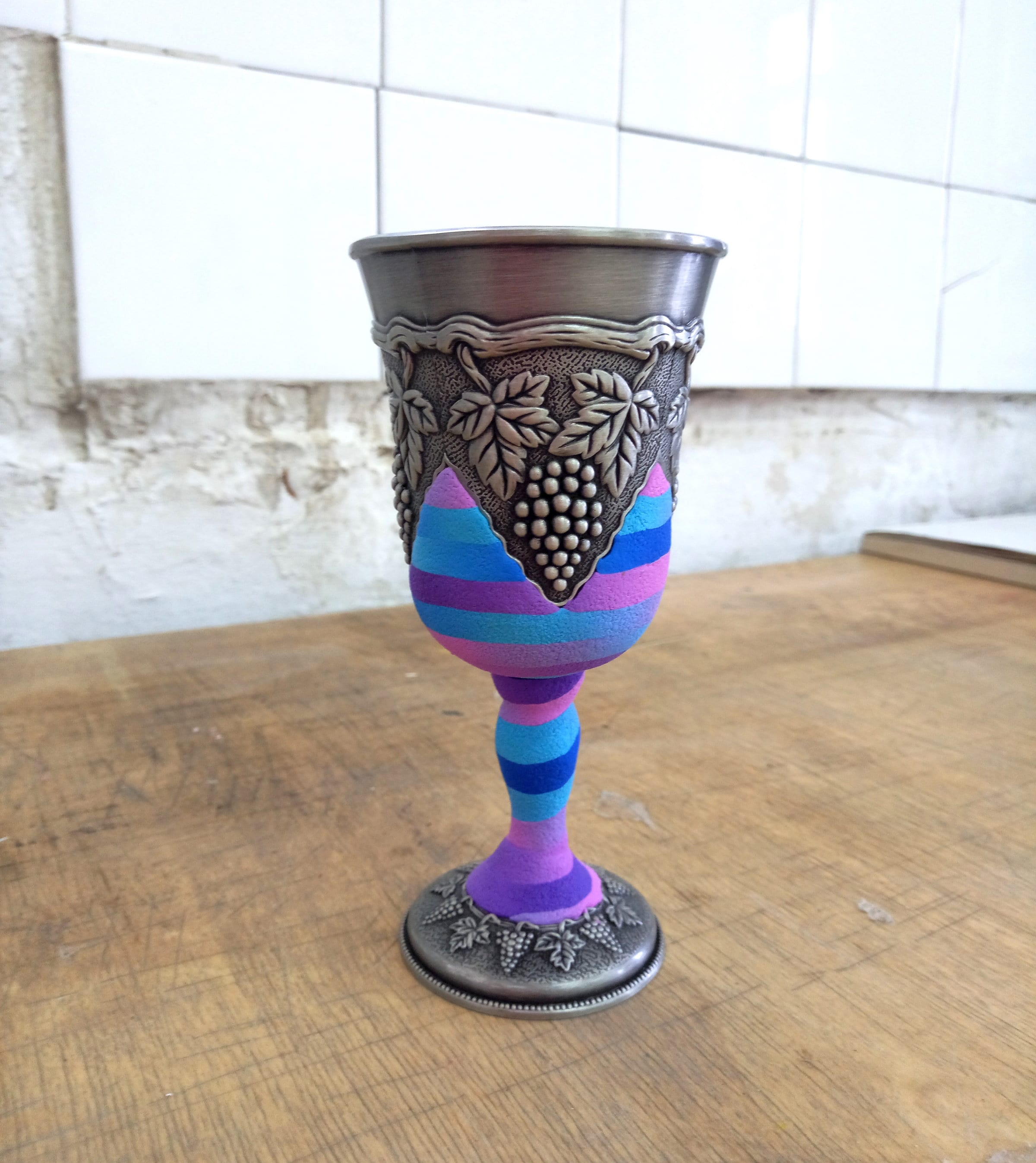 Wine Cup Kiddush Cup Goblet Judaica Jewish Gift Shabbat | Etsy