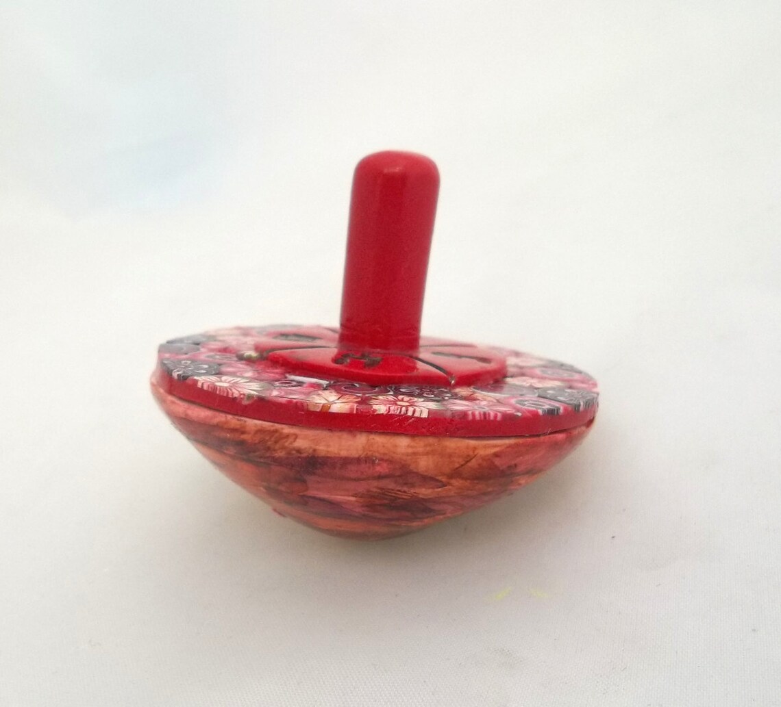 Hanukkah, Dreidel, Spinning Top, Polymer Clay Gifts, Jewish Art ...