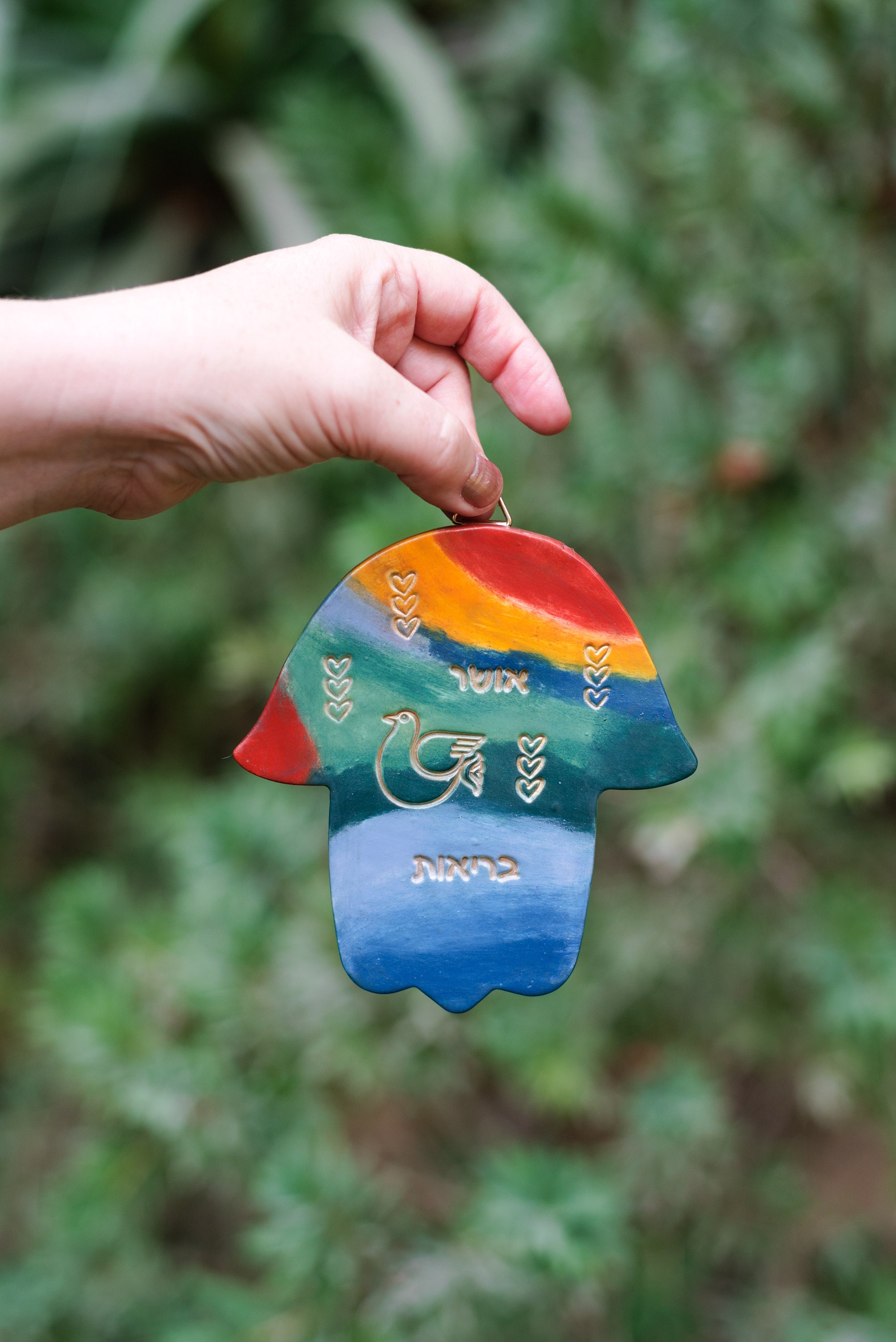 Hamsa Wall Hanging, Hamsa Art, Good Luck Gift, Hamsa Hand, Spiritual ...