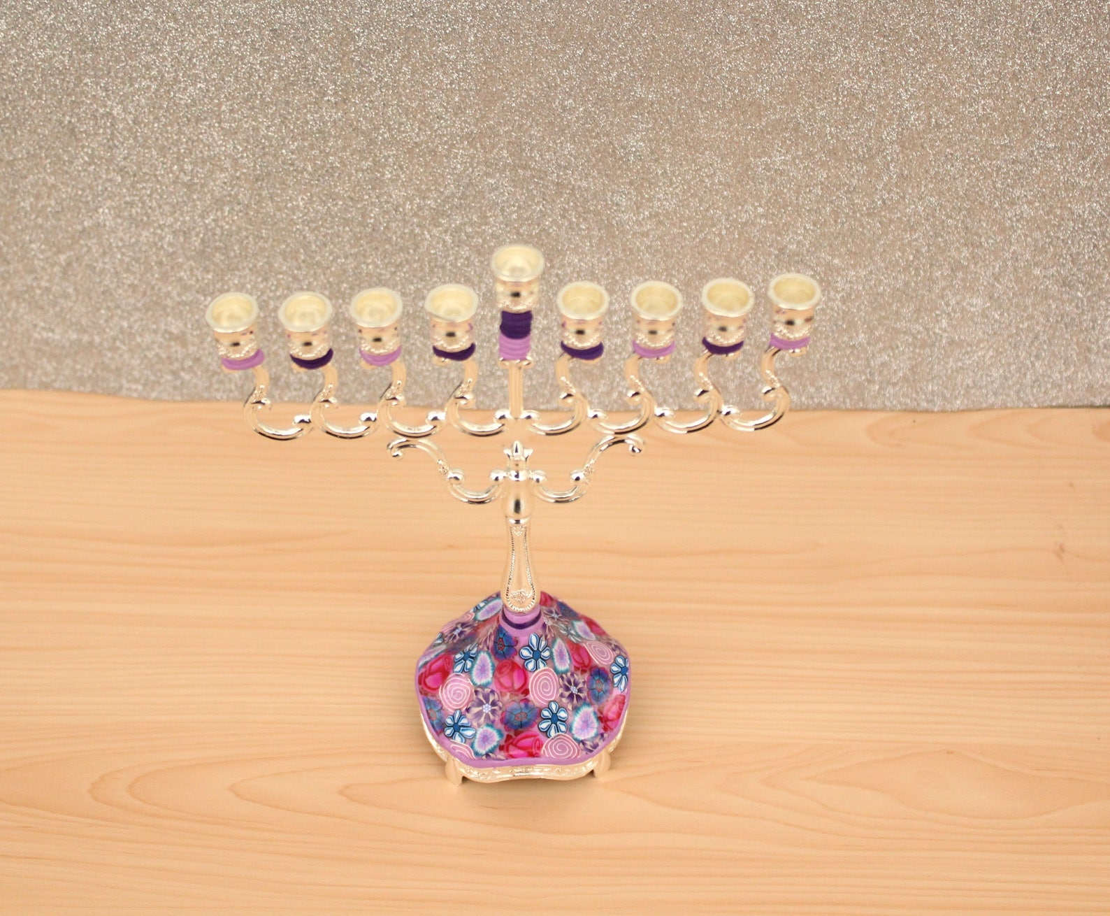 Hanukkah Polymer Clay Gifts Menorah Judaica Hanukkah Gift | Etsy