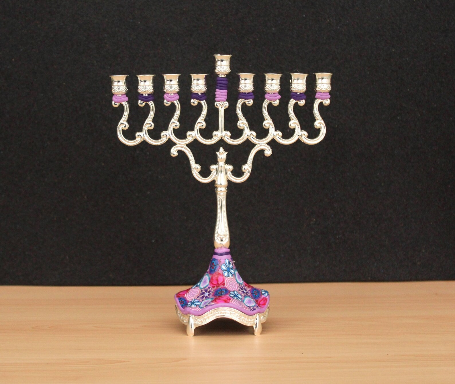 Hanukkah Polymer Clay Gifts Menorah Judaica Hanukkah Gift | Etsy
