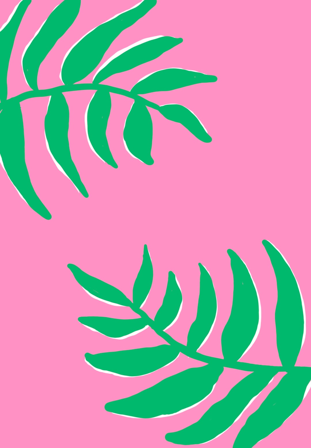 LA Collection -palm Print DIGITAL DOWNLOAD - Etsy
