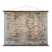 NORTH AMERICA Pull Down Wall Map - Etsy