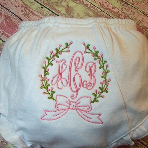 Personalized Baby Bloomers Custom Monogram Baby Girl - Etsy