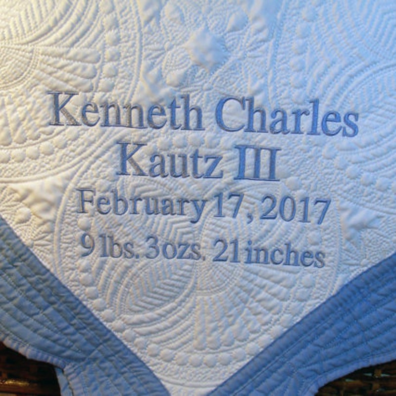 Baby Neutral Crib Quilt - Etsy