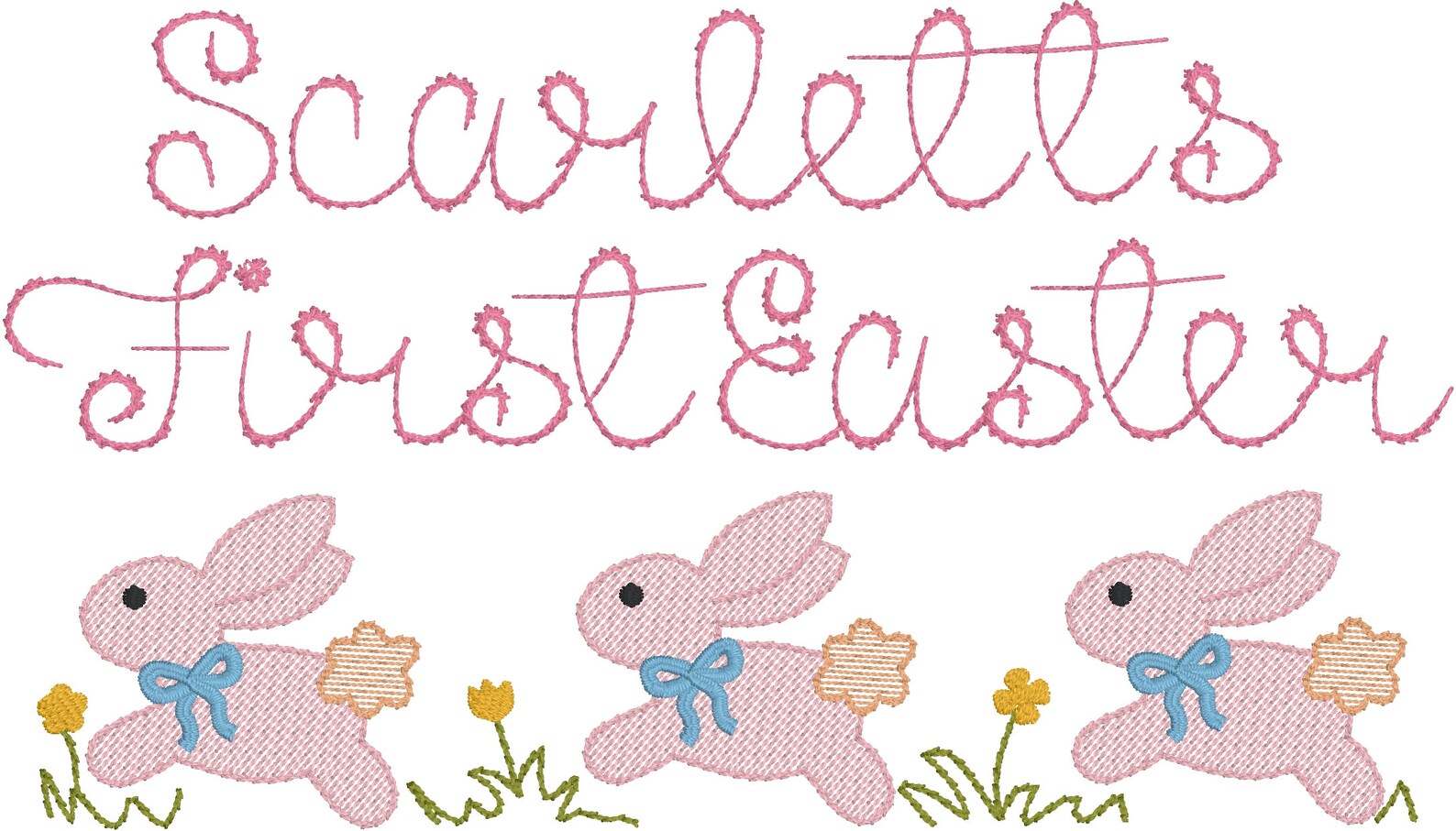 First Easter Bib & Burp Cloth Personalized Easter Baby Bib | Etsy