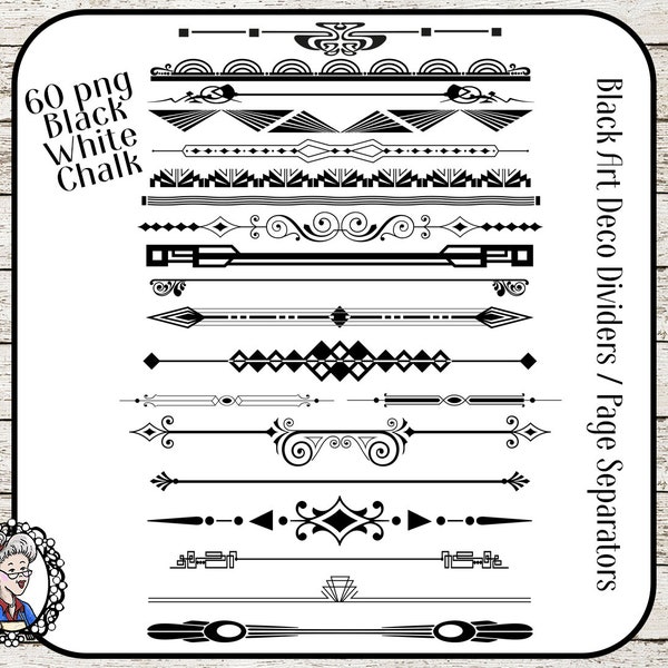 Page Divider Clipart - Etsy