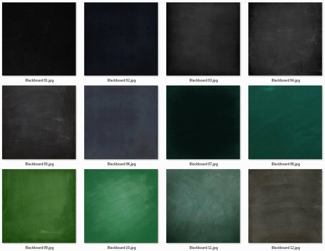 Chalkboard Textures / Overlays / Backgrounds DIGITAL PAPER Distressed ...