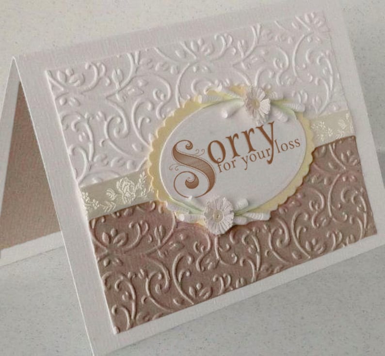 Sympathy 2 Condolences Sorrow Word Art Sentiments | Etsy