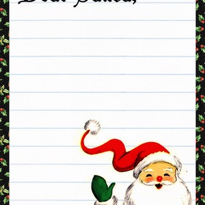 Christmas Vintage #1 Digital Paper, Santa, Reindeer, Children, Snowman ...