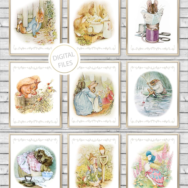 Beatrix Potter Nursery - Etsy