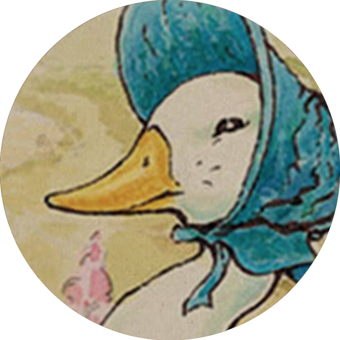 Beatrix Potter Nursery Print 08 Jemima Puddle-duck Playroom | Etsy