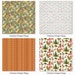 Christmas Vintage 1 Digital Paper Santa Reindeer Children - Etsy Australia