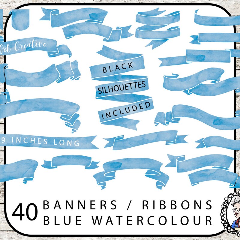 Banner Clip Art - Etsy