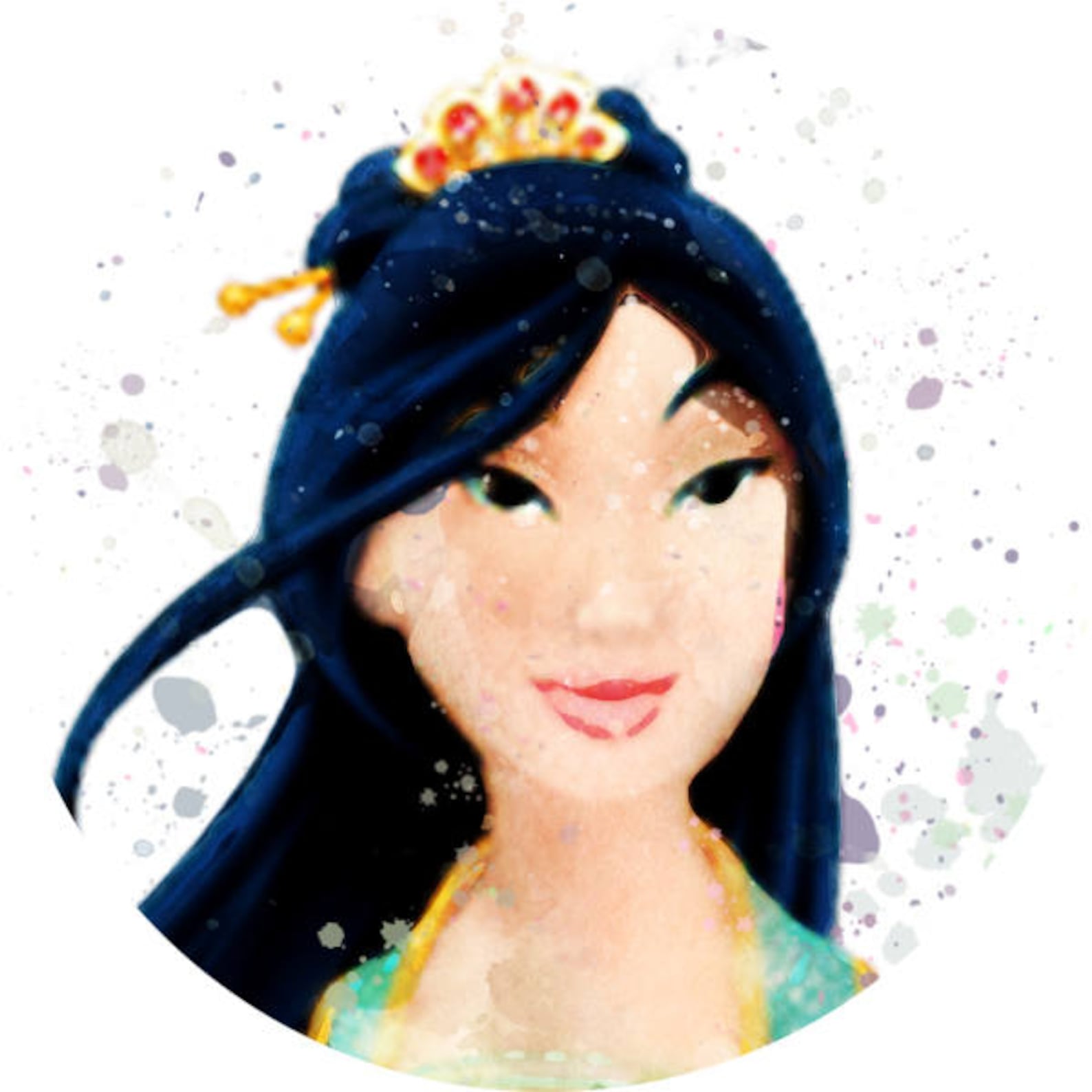 MULAN PRINT Princess Mulan Mulan Poster Princess Mulan - Etsy
