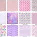BALLERINA Digital Paper, Ballet Dance Digital Paper in Pink / Roses ...