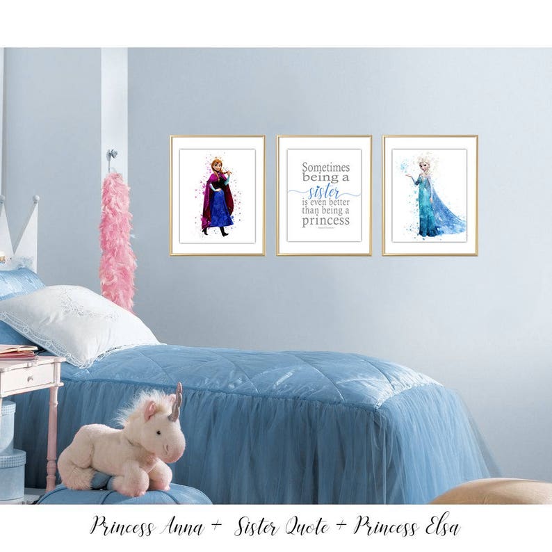 FROZEN ELSA PRINT Queen Elsa Princess Elsa Frozen Snow | Etsy